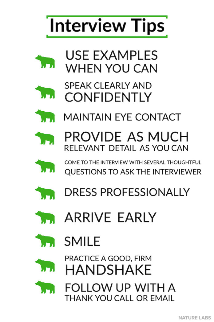 Speed Pitch and Speed Interviewing - Nature Labs