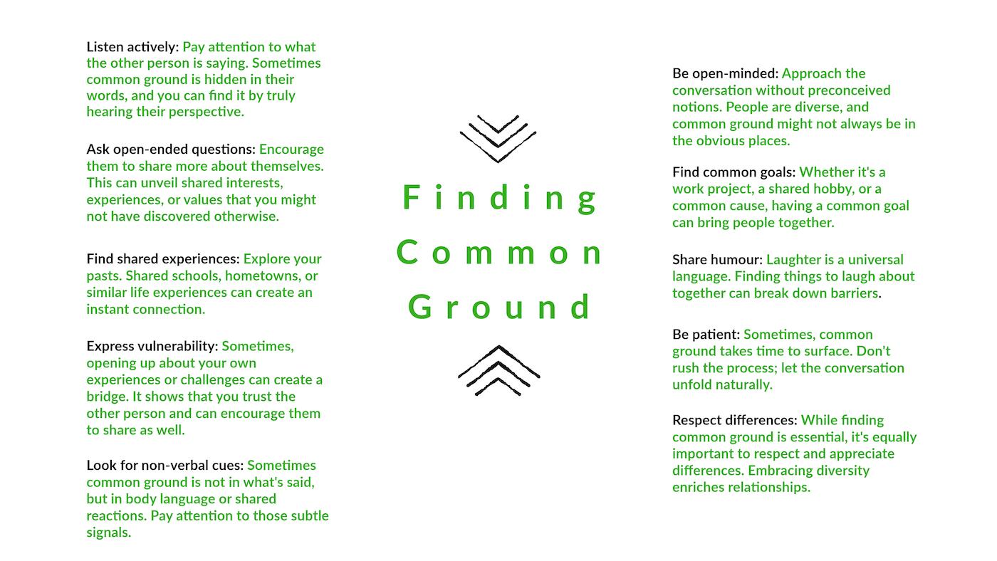 Find Common Ground - Nature Labs